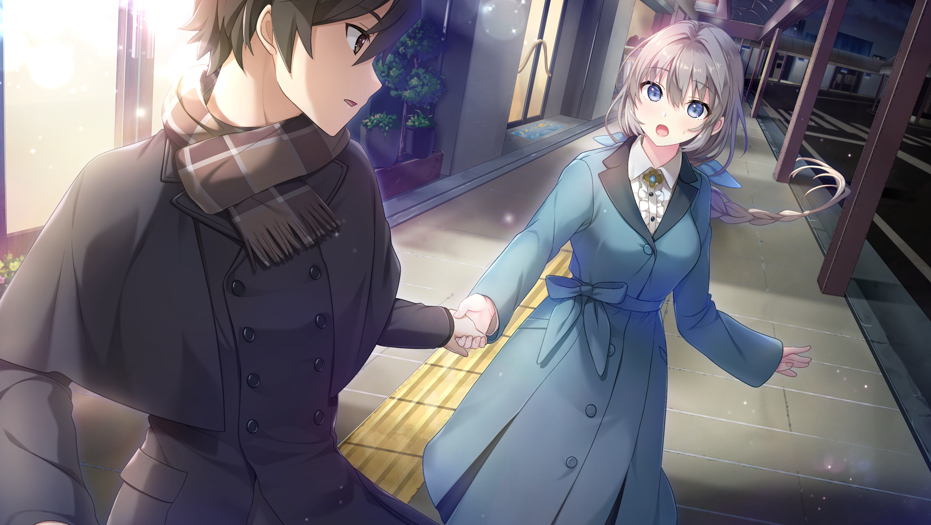 【pc krkr ty】海与雪的青蓝色 - 三只柠檬的gal小屋